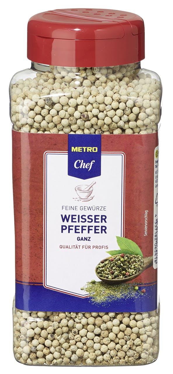 METRO Chef Pfeffer Weiß Ganz (600 g) | METRO