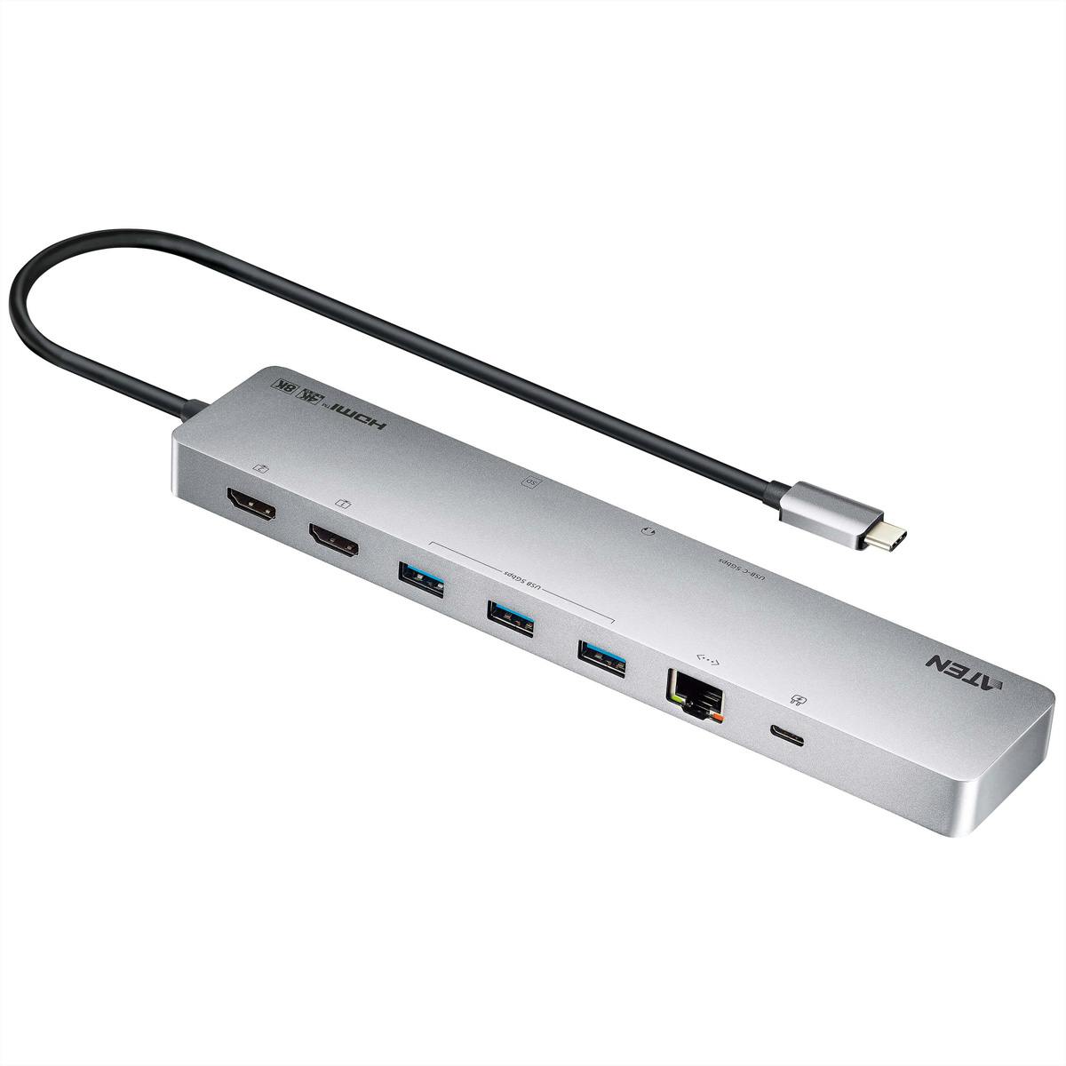 ATEN UH3240 USB-C Dock 4K Dual Display met Power Passthrough | Makro