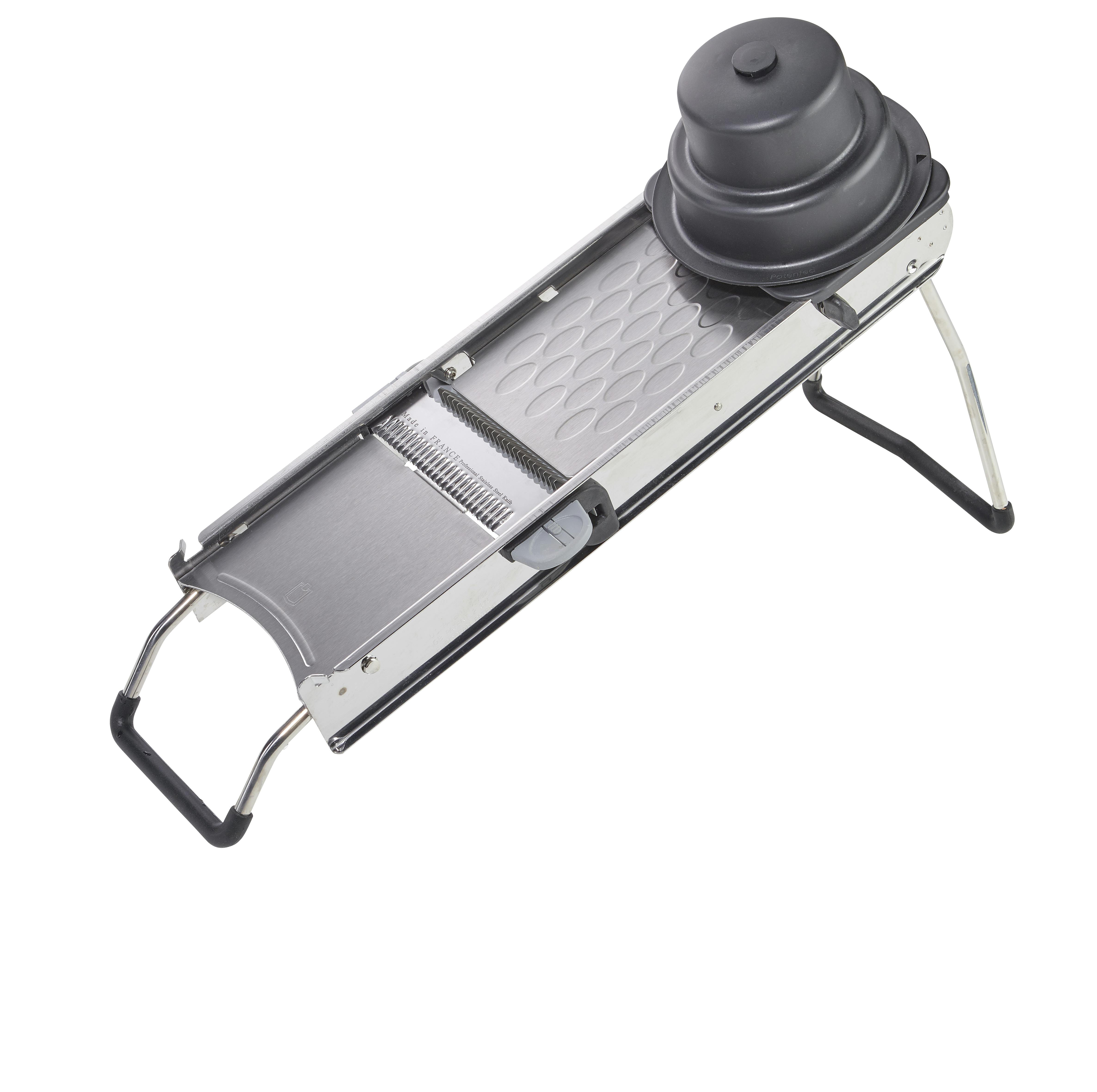 METRO PROFESSIONAL Mandoline, acier inoxydable, 40 x 20 cm, argenté | METRO