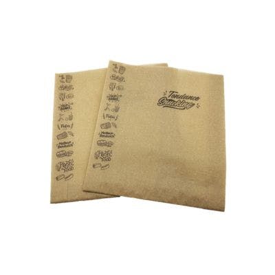 Sachet burger en papier 170x40x200 par 500 pièces JORIDEAL | METRO