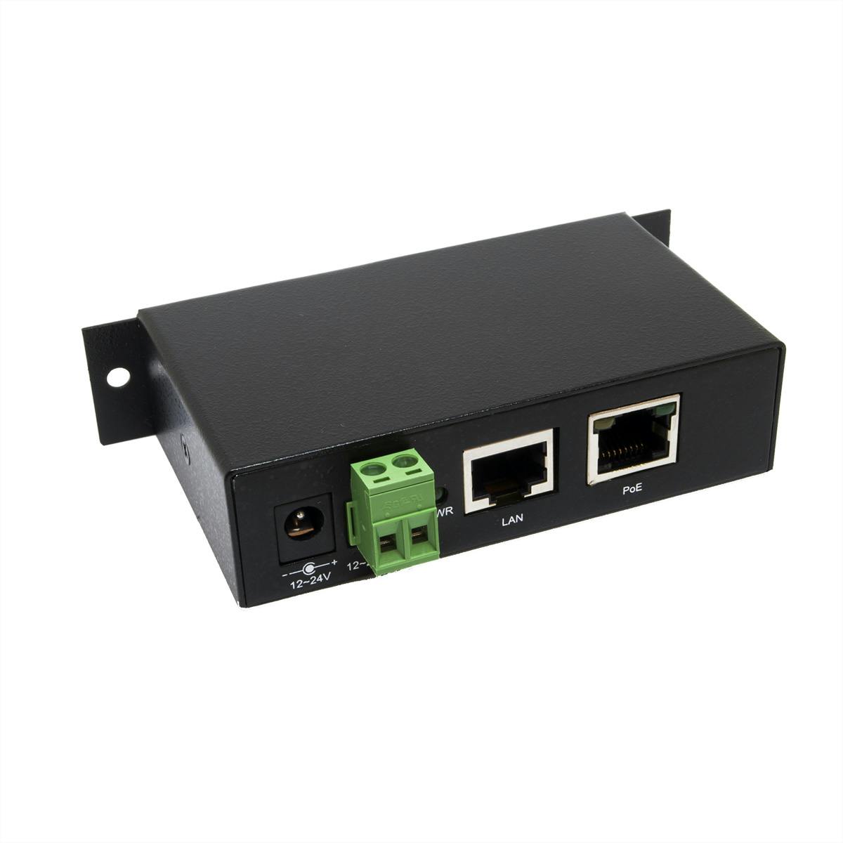 EXSYS EX-6007PoE PoE gigabit injector metalen behuizing incl. voeding ...