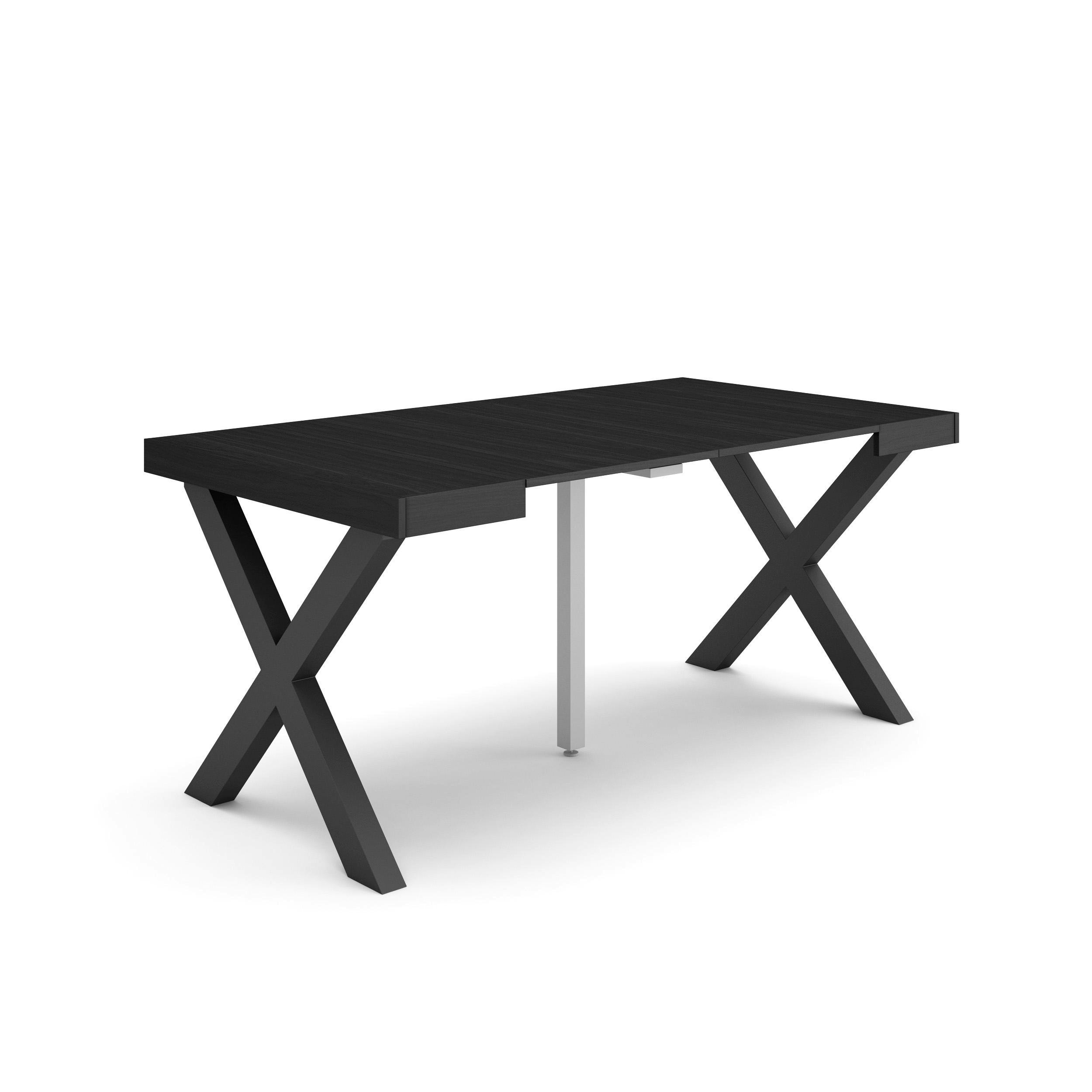 Uitschuifbare Consoletafel, Console table, 160x90x73cm, Voor 8 personen ...