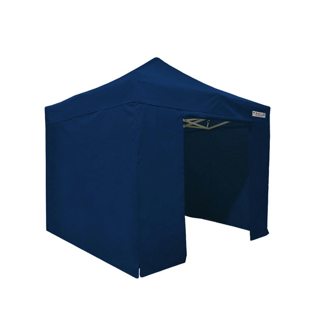 Tente pliante PRO 3x3m pack côtés - 4 murs - ALU 45mm/polyester 380g Norme M2 - bleu - FRANCE ...
