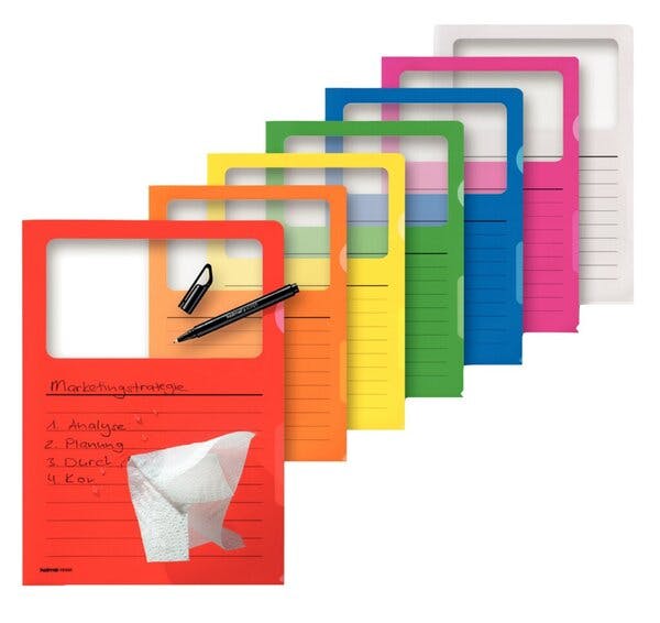 Dokumentenhülle Visa Dossier Script, A4, sortiert, PP | METRO Marktplatz