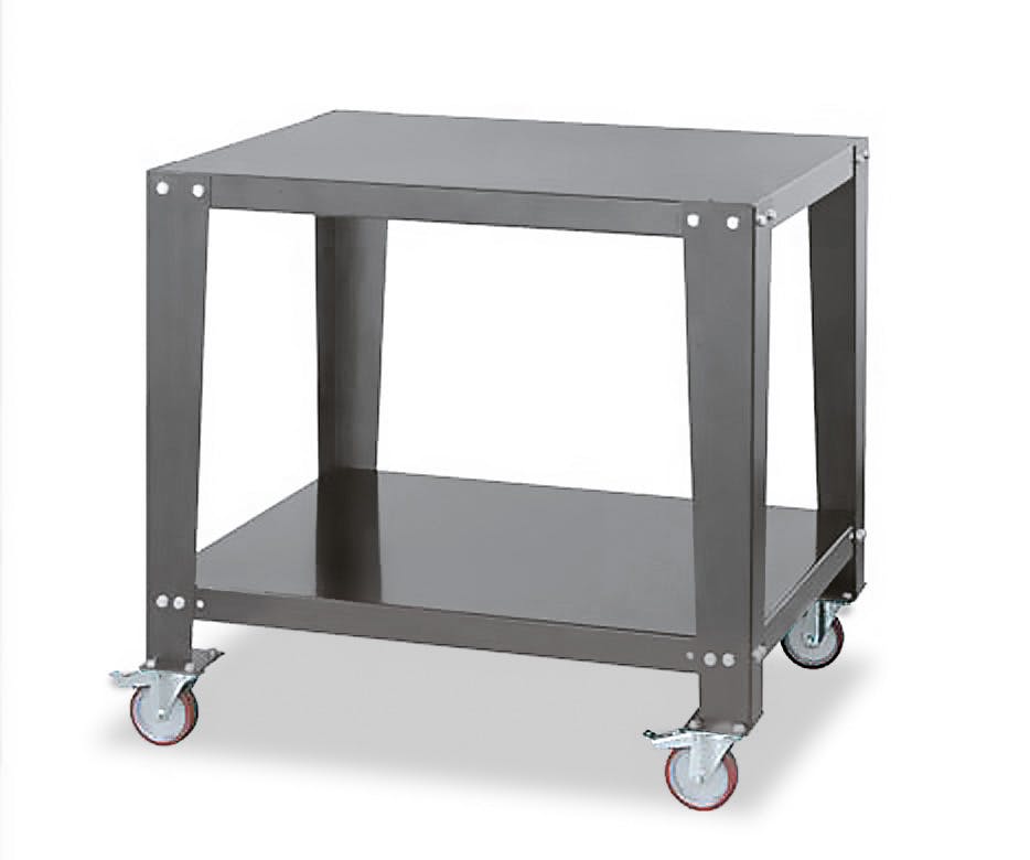 GastroHero Untergestell mit Rollen für Einkammer Pizzaöfen X4/XR4-30 ...