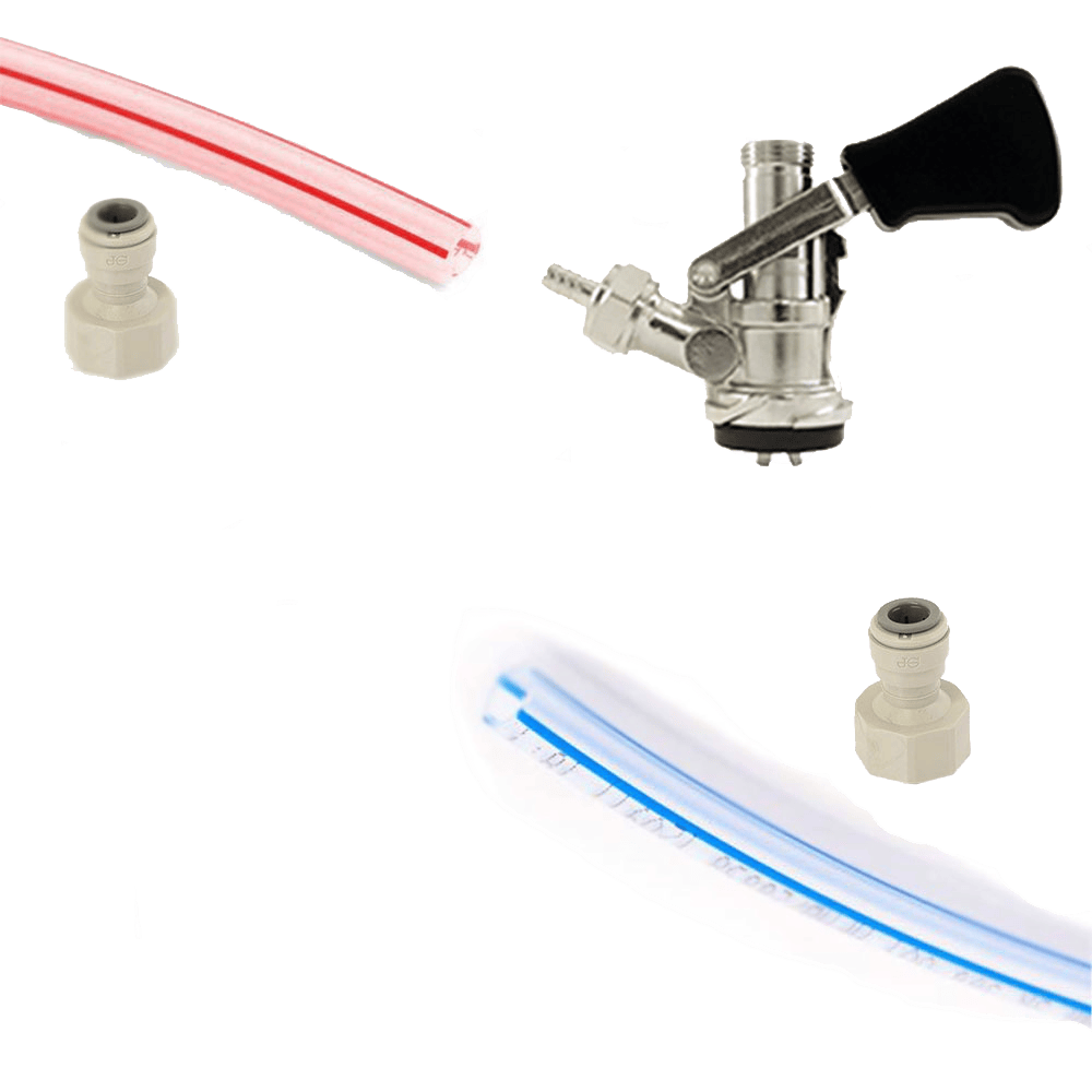 Tapset voor tappen zonder CO2 met bajonetkoppeling | S-type koppeling ...