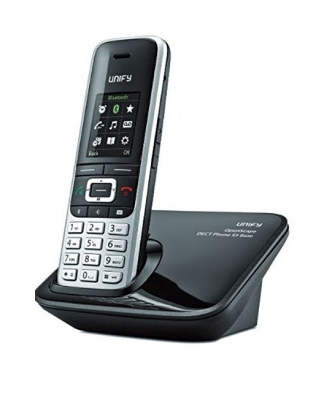 Unify OpenScape DECT S5 Schnurlos-Telefon Bluetooth Schwarz Silber ...
