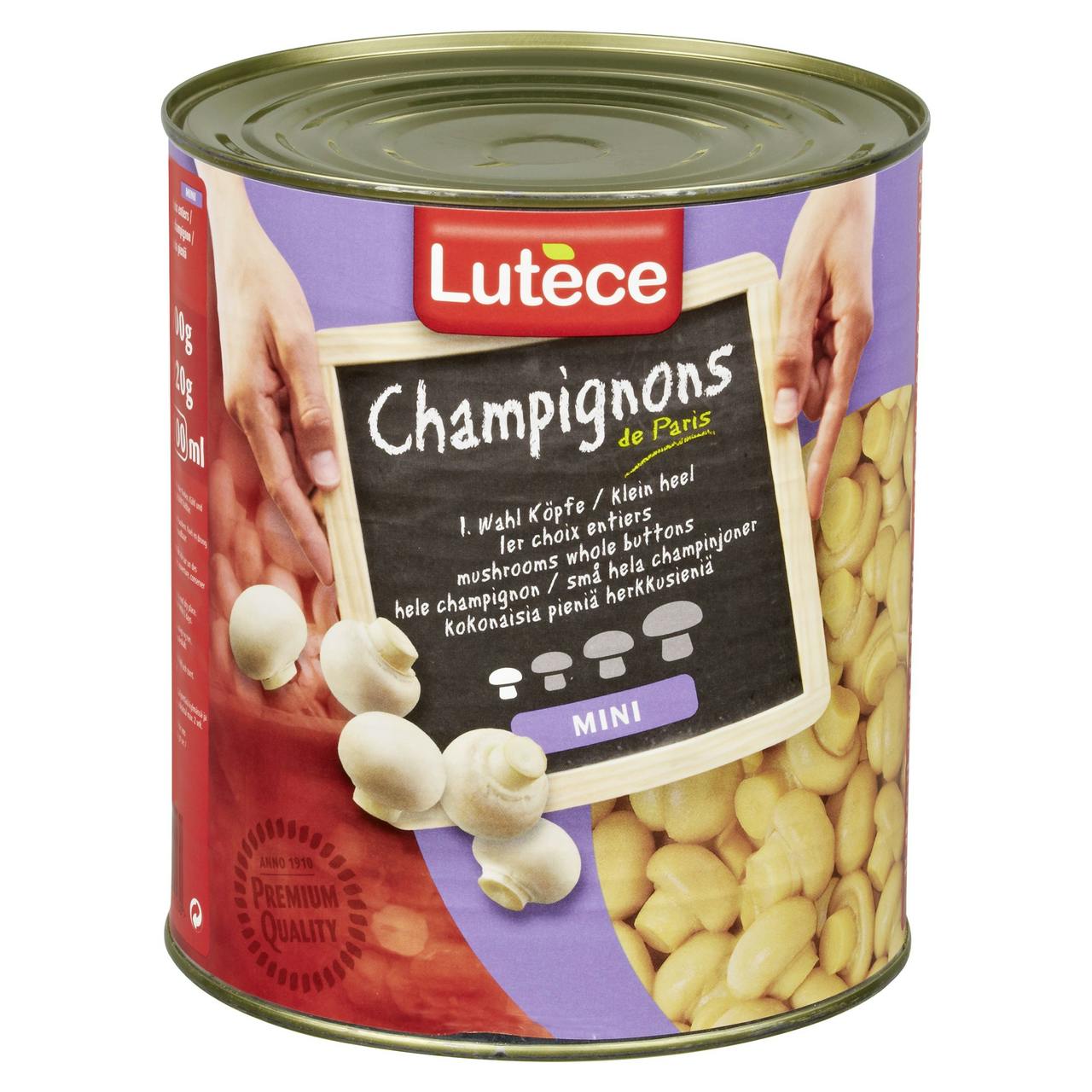 Lutèce Mini Champignons 1. Wahl Mini (1,9 kg) | METRO