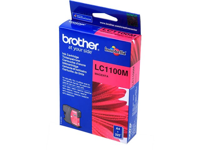 Brother LC1100 Magenta Cartouche d'encre ORIGINALE - LC1100M | METRO
