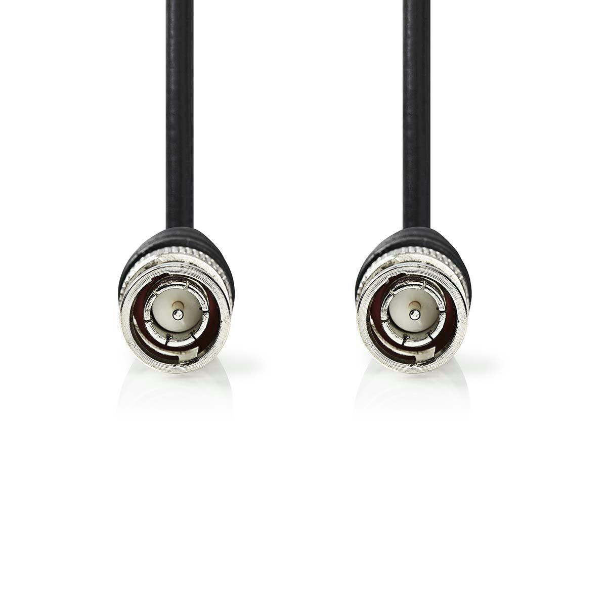 Nedis BNC-Videokabel - BNC-Stecker - BNC-Stecker - Vernickelt - 75 Ohm ...
