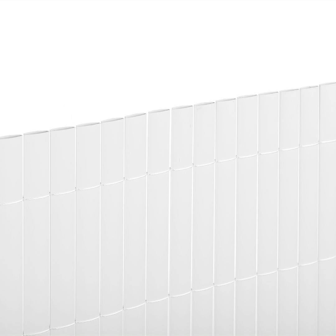 Cañizo PVC de doble cara de 19mm RECYCANE 20 1,5x3m BLANCO | Makro