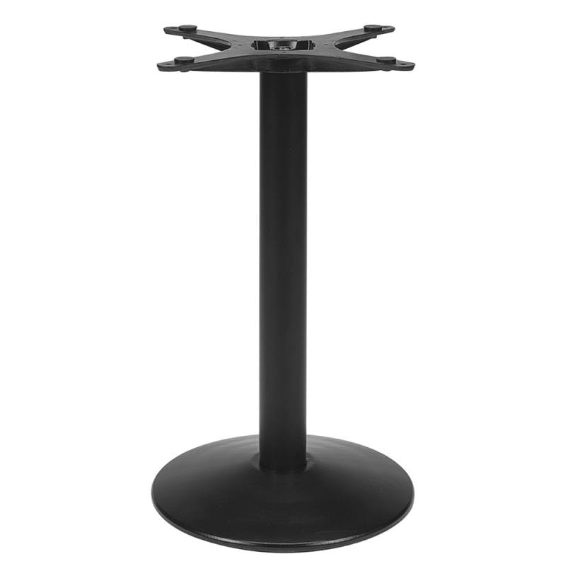 Base de mesa fija RONDO - Base redonda - Negro - D43xH72 cm ...