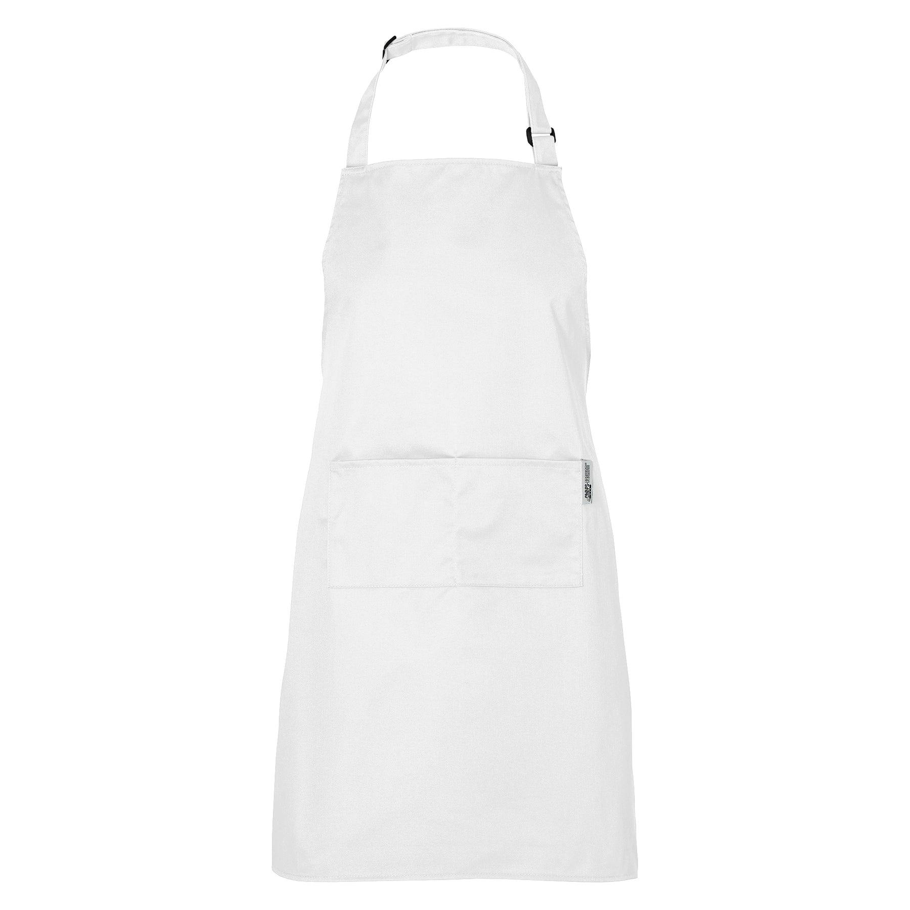 Chefs Fashion - Keukenschort - Wit schort - 2 zakken - Simpel ...