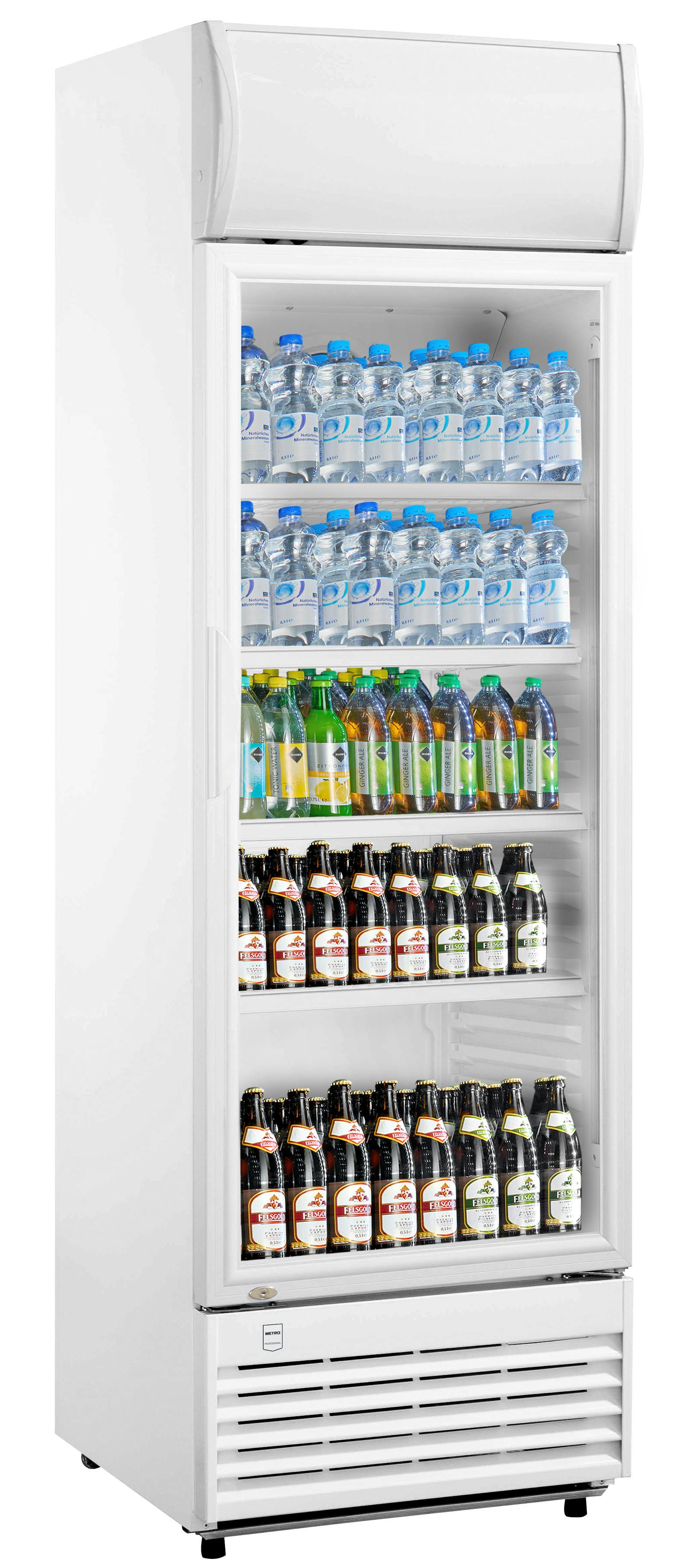 METRO Professional Réfrigérateur à boissons / Frigo vitré GSC2350B, 62 ...