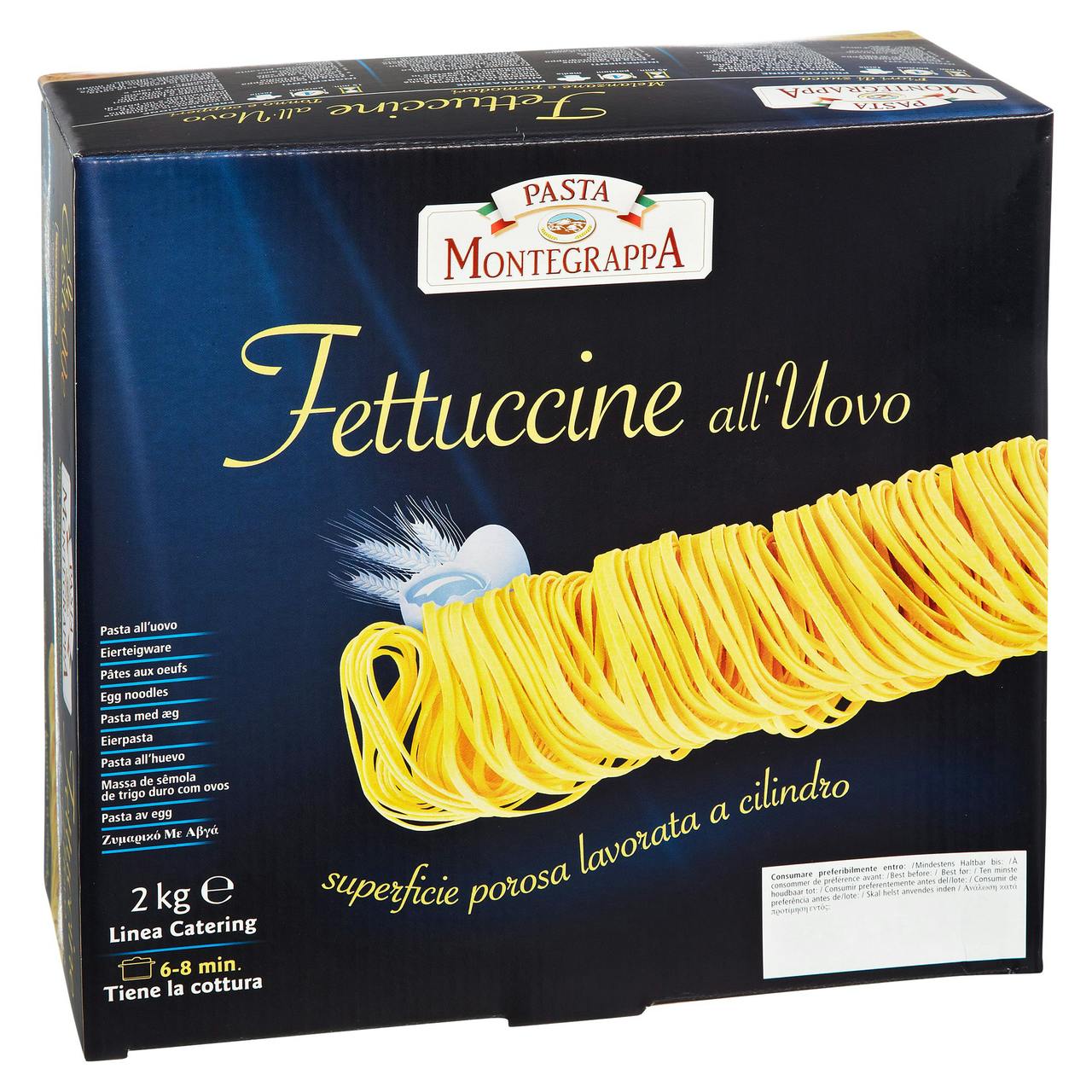 Montegrappa Fettuccine Bandnudeln Mit Ei (2 kg) | METRO