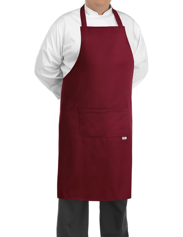 Egochef Delantal Peto Big Apron Bordeaux Unisex | Makro