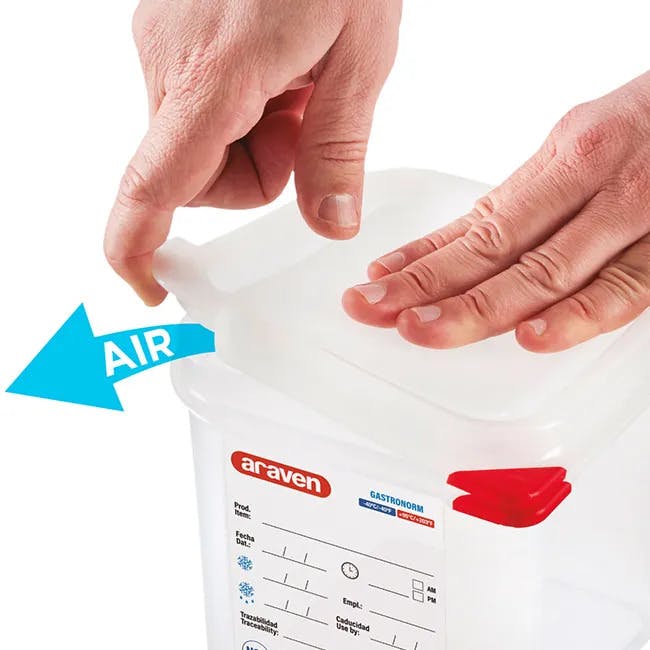 Araven Hermetico Pp Gn1/9 100Mm 1 L. Transparente | Makro