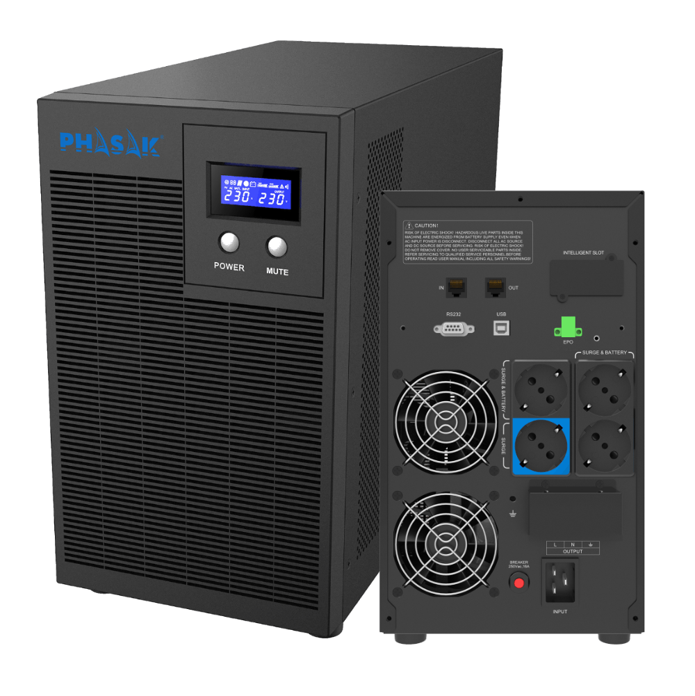 UPS Phasak Protekt Torre Interativo 3160 VA – PH 7631 | Makro