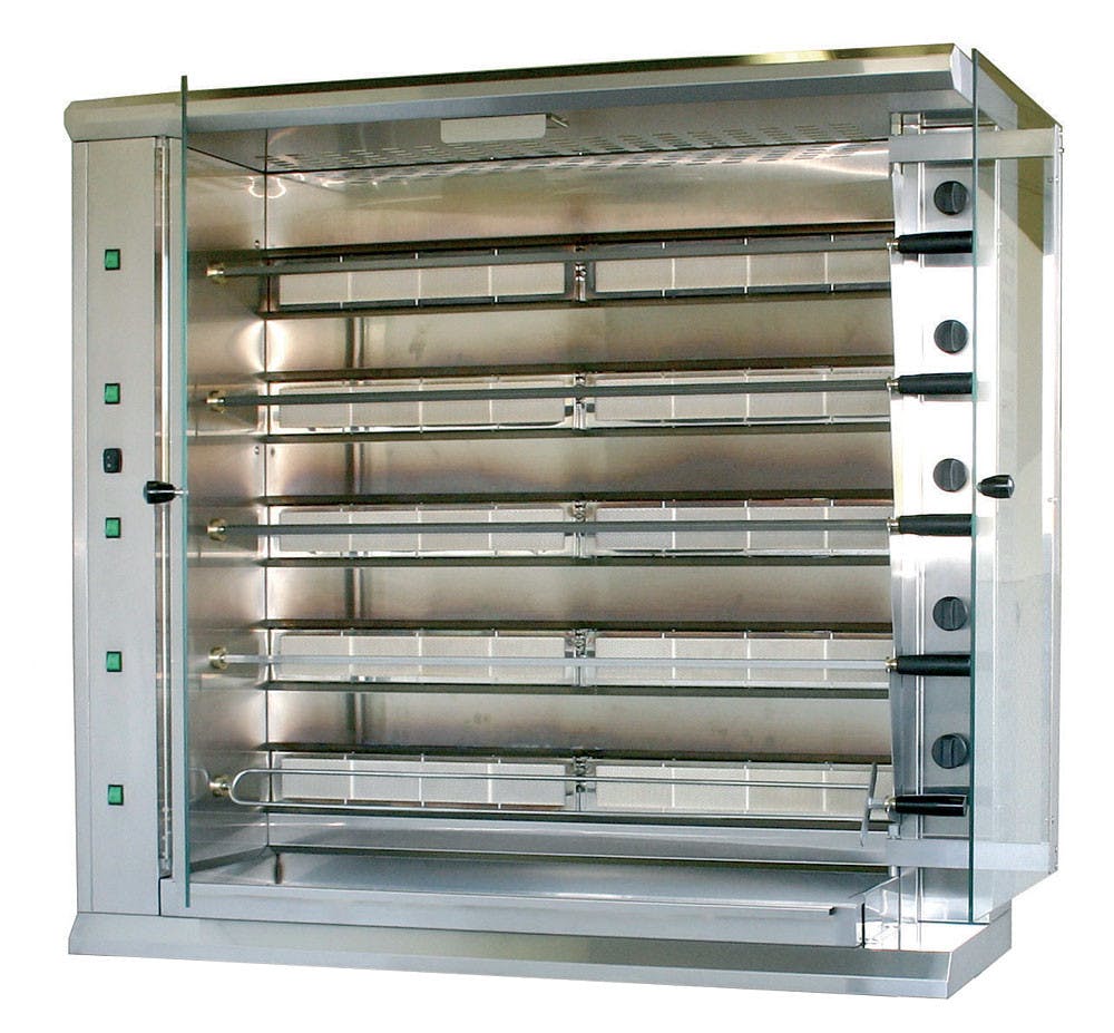 Rôtissoire Gaz Professionnelle 5 Broches - RBG 30 | METRO