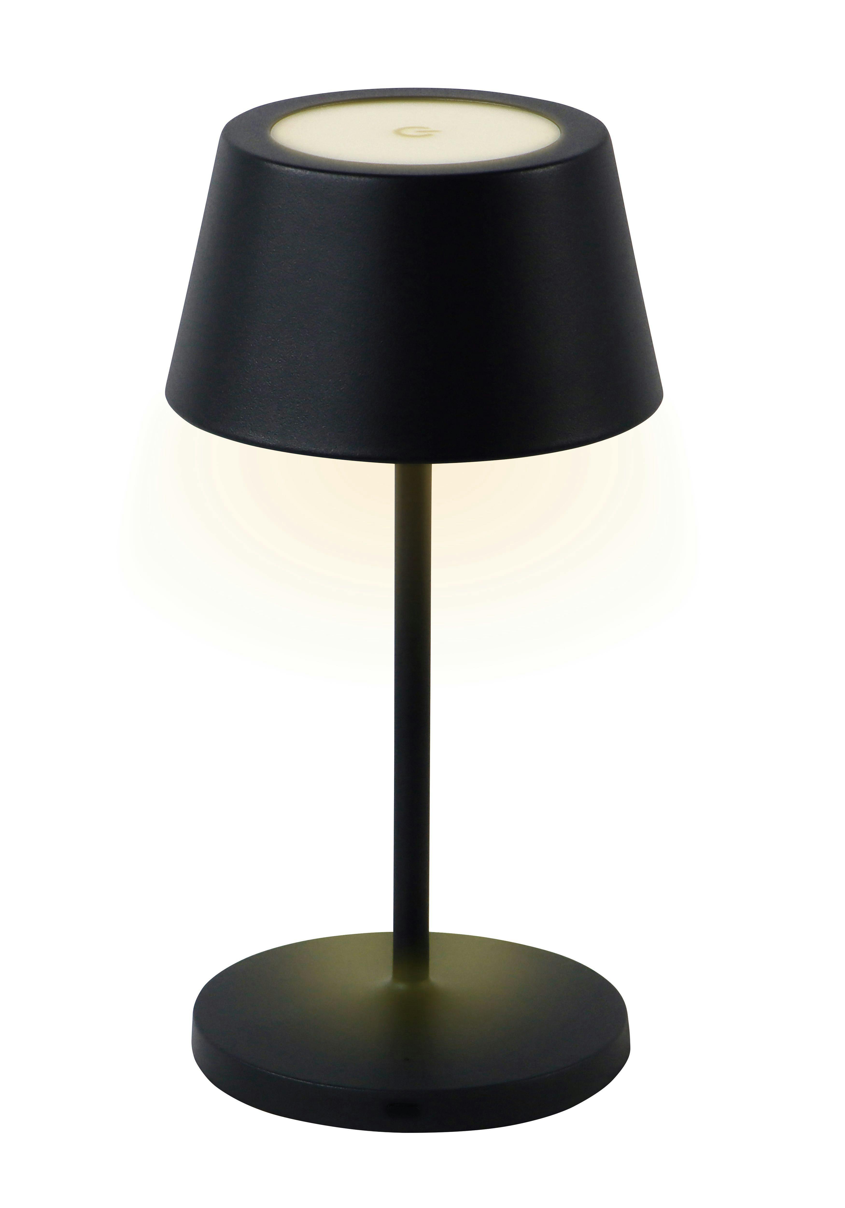 METRO Professional LED-Tischlampe 2er Set, Aluminium/Polycarbonat, Ø 12 ...