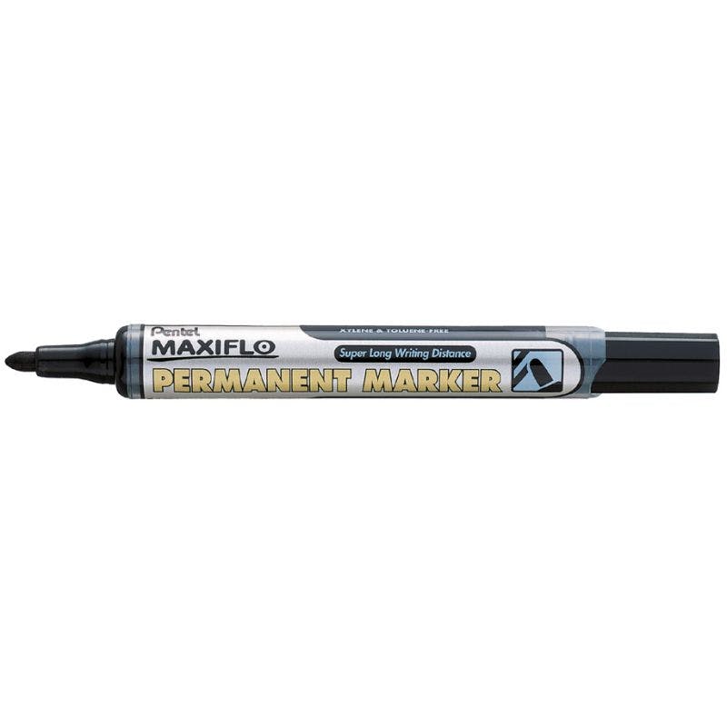 Pentel Permanent-Marker MAXIFLO NLF50, schwarz | METRO