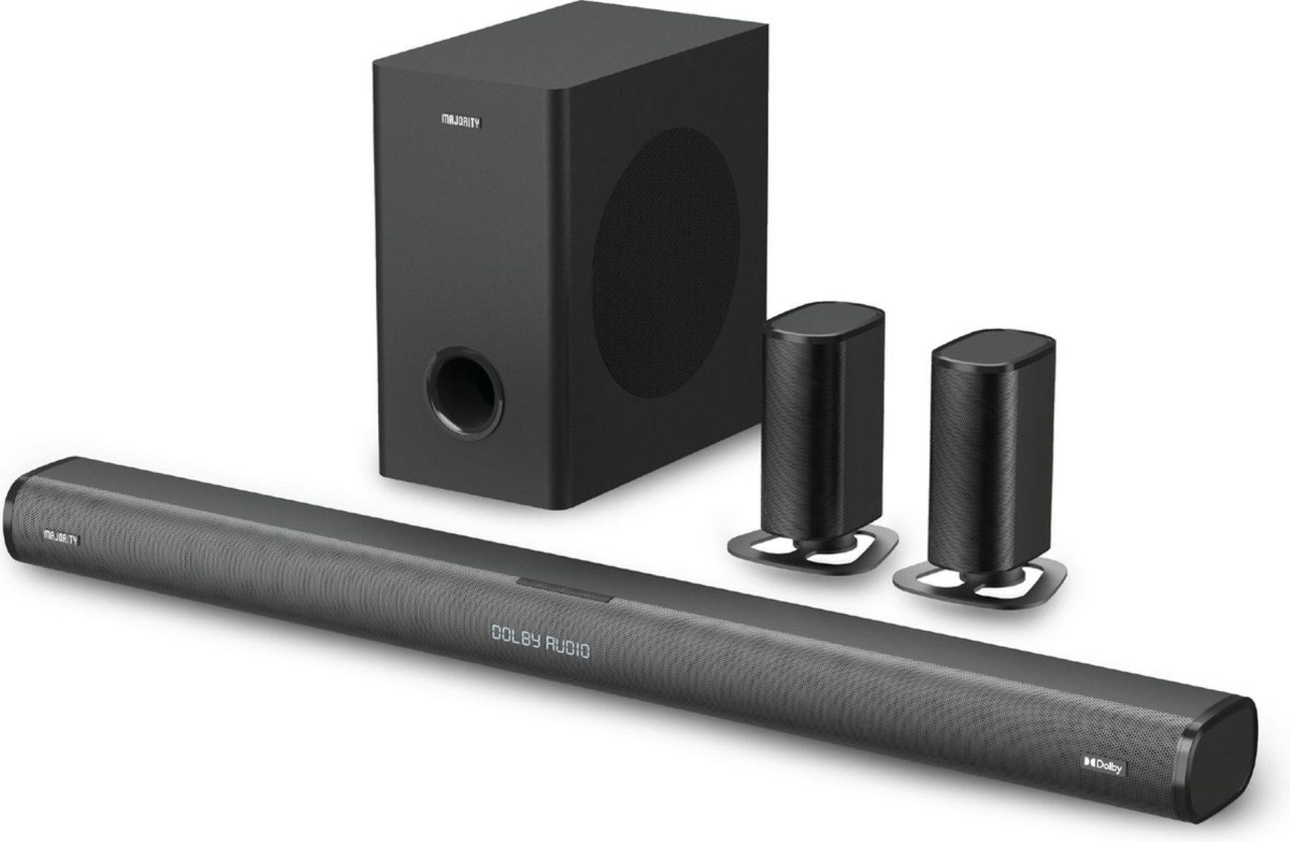 Majority Everest Dolby Audio Soundbar + Subwoofer + Speakers | Makro