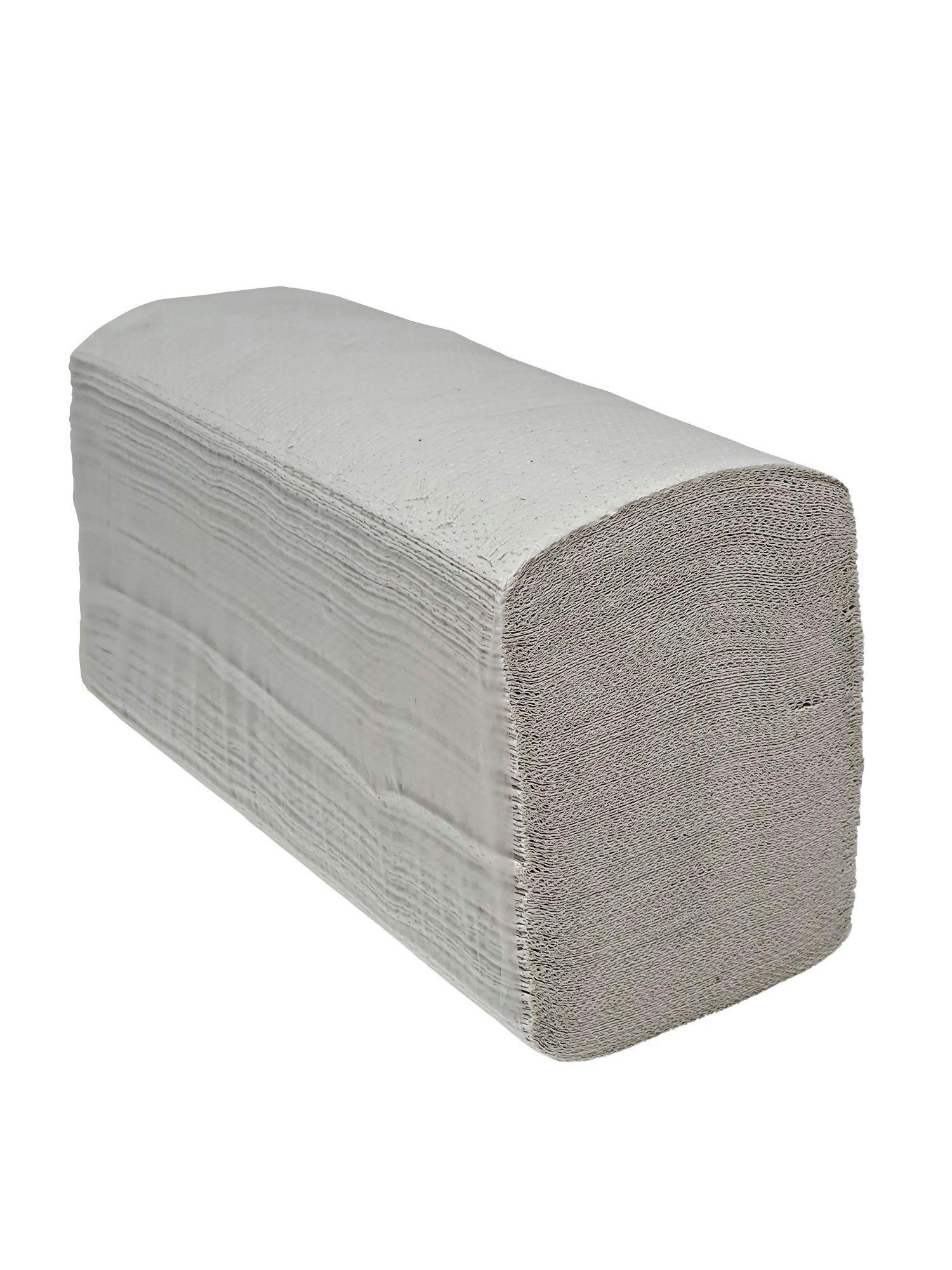 MaMa Handtuchpapier, 1-lagig, ZZ-Falz grau papierhandtücher, 4000 Blatt ...