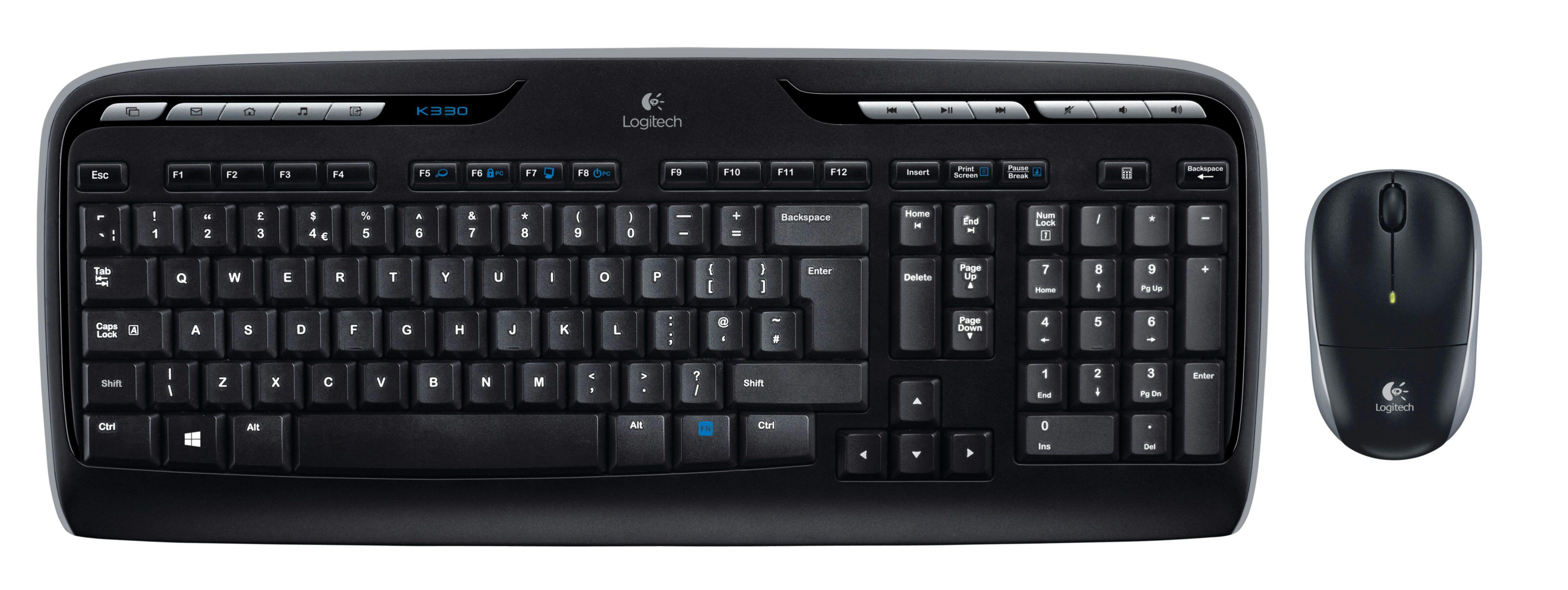 Logitech Clavier et souris Wireless Combo MK330 | METRO