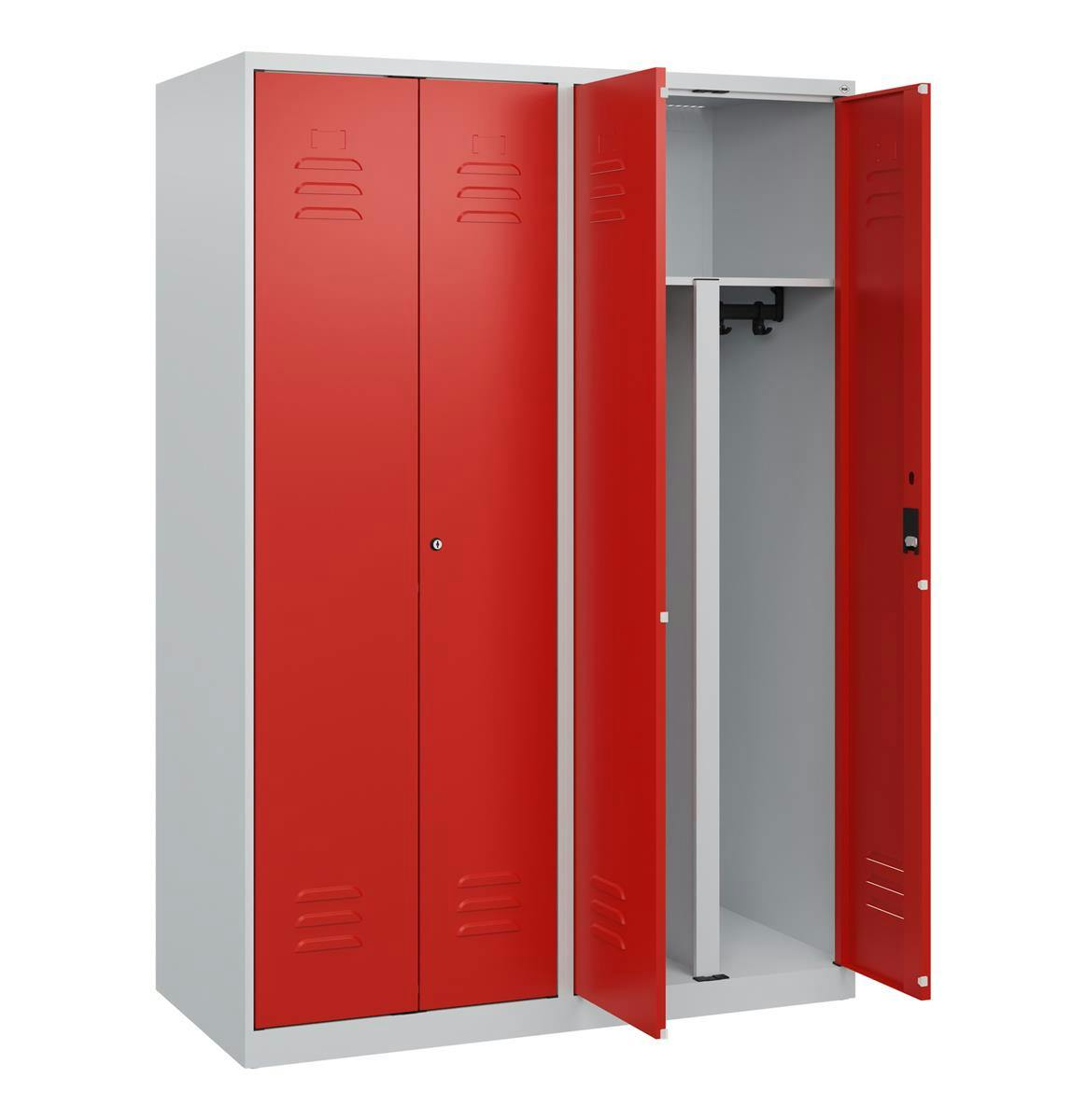 C+P PSA Doppel-Spind Classic PLUS, 4 Abteile, 1700x1200x500mm, 7035/ ...