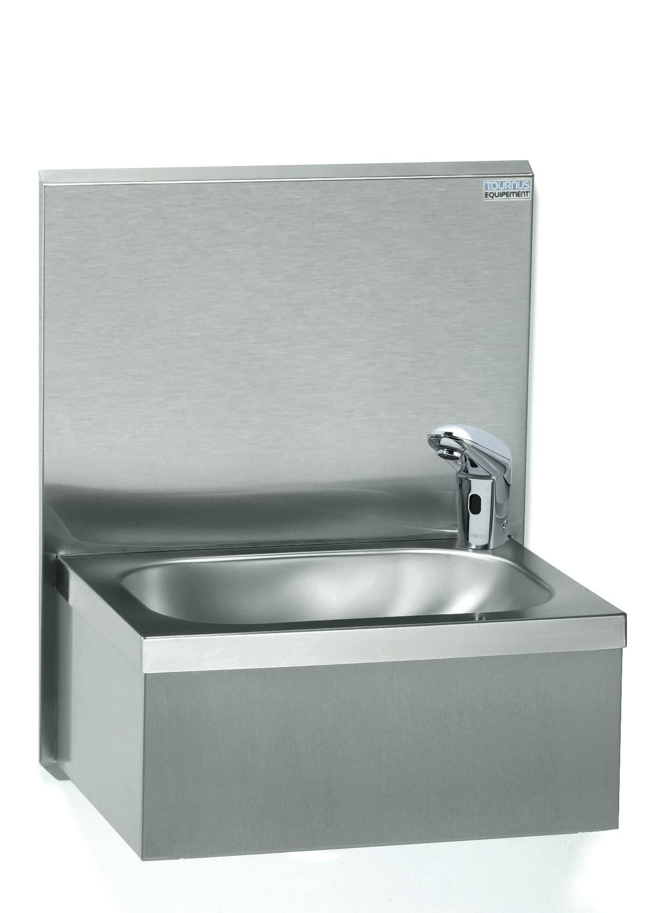 Tournus-handwastafel GC met sensor en achterwand Hoogte 540 mm: afm ...