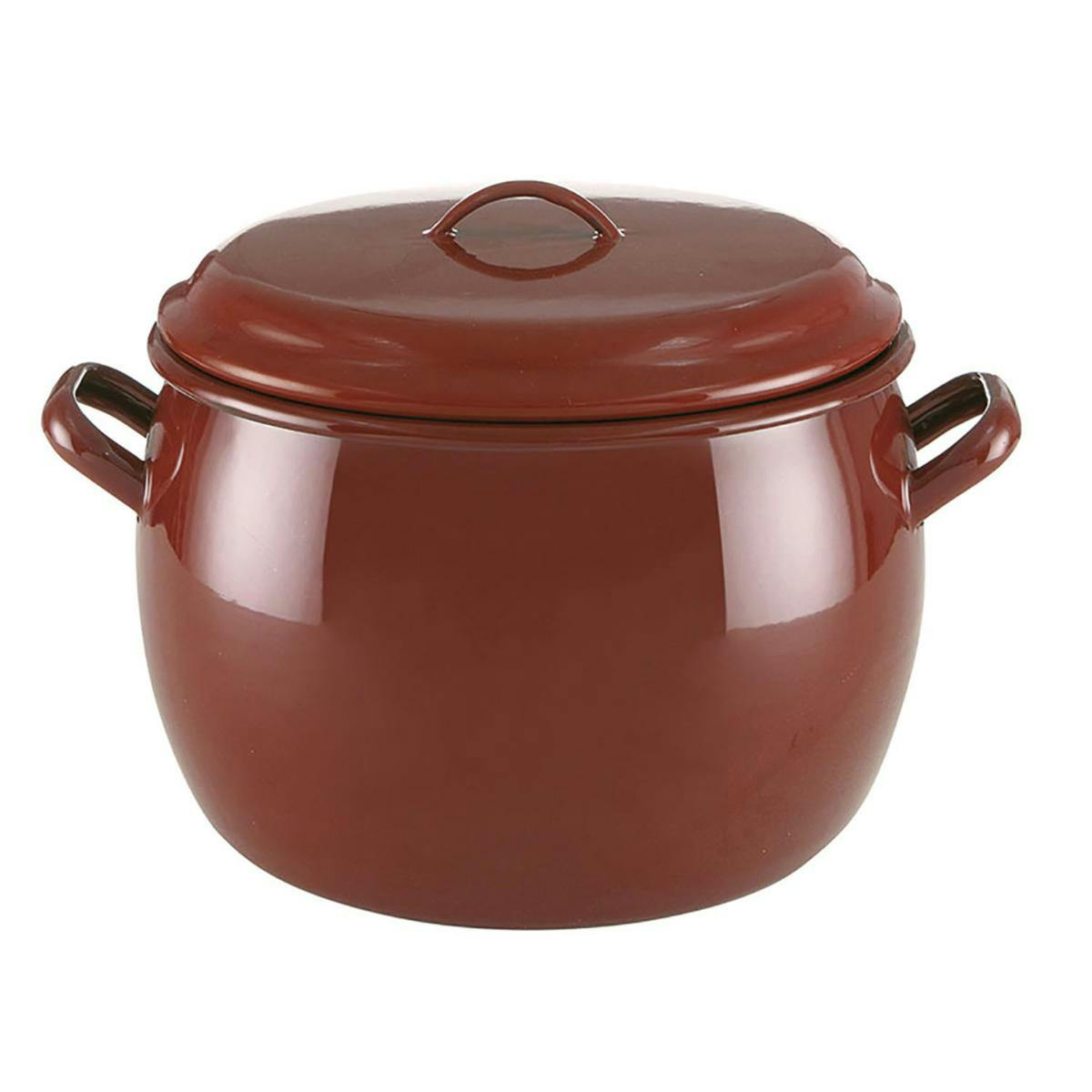 Quid Clasico Emaille emailliert Runder emaillierter Kochtopf 14cm - 2l ...