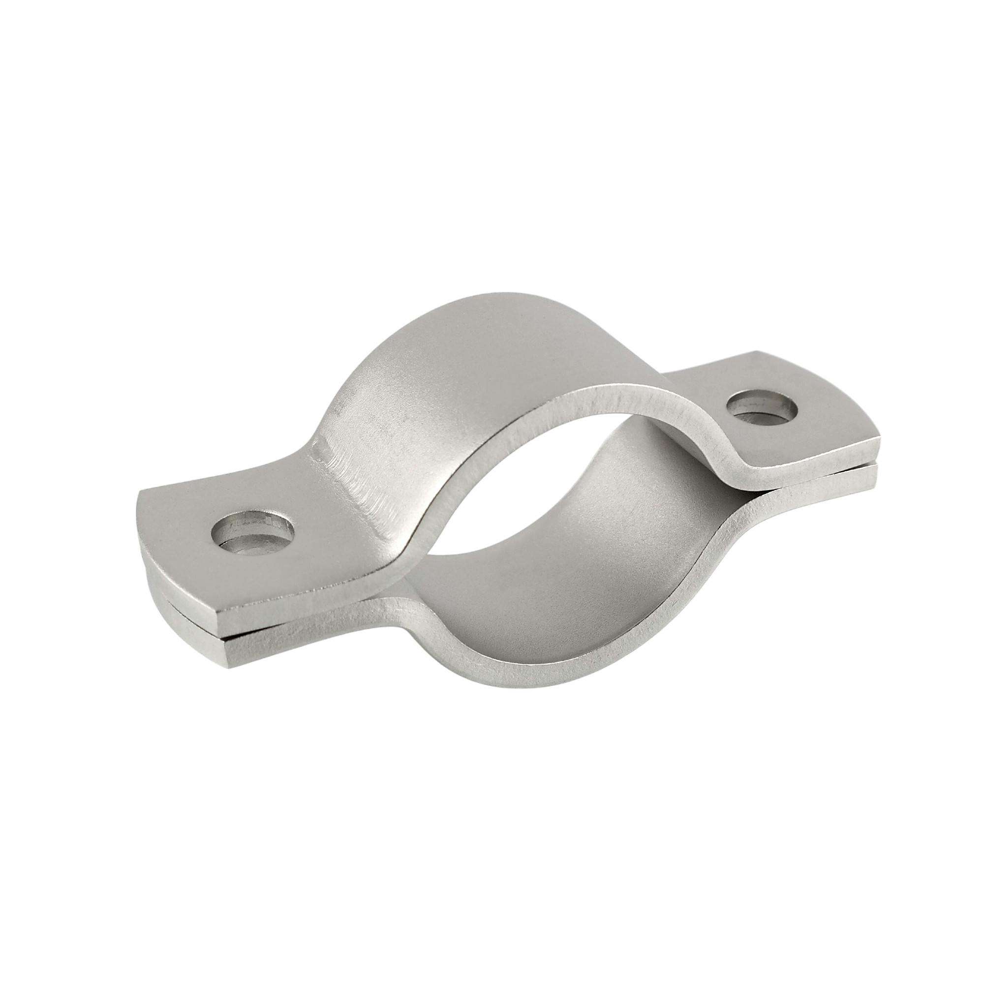 Rohrschelle nach DIN 3567 Form A Edelstahl, Durchmesser (innen):267 mm ...