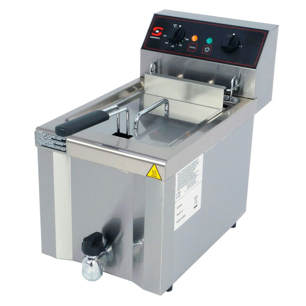 Freidora de cuba soldada de 12 litros. | Makro