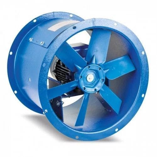 CAEXVEN Ventiladores helicoidales tubulares equipados con hélice de ...