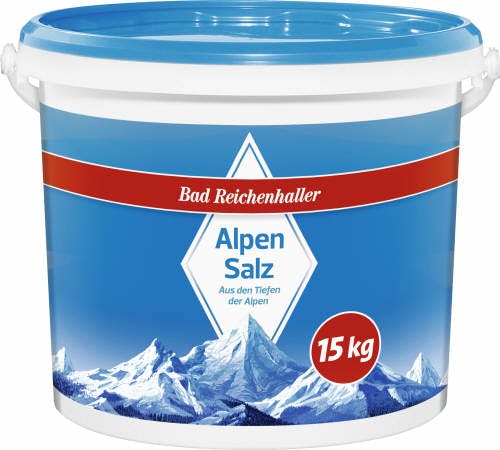 Bad Reichenhaller Siedesalz AlpenSalz (15 kg) | METRO