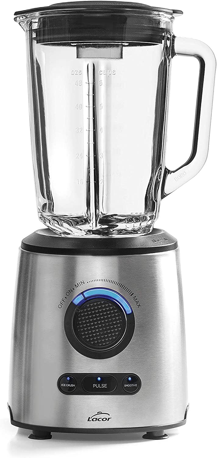 Misturador elétrico Lacor 69581 69581-INOX 1000 W, sem BPA, 1,50 L, aço ...