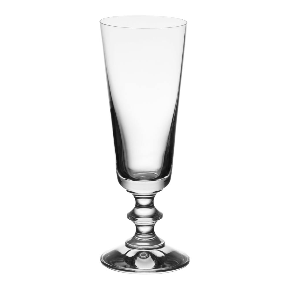 Flûte à Champagne France 17 cl x6 - Transparent Rond Cristallin Rona ...