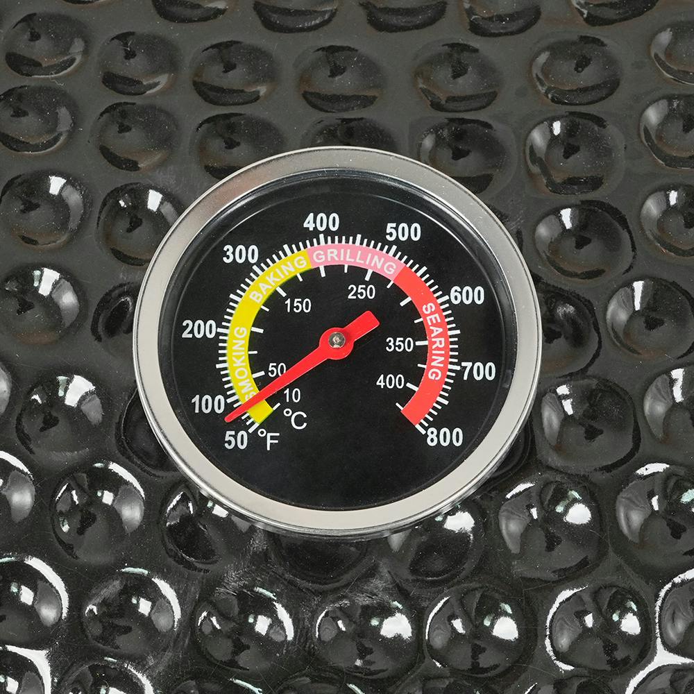 Tarrington House Barbacoa de carbón Kamado Naggado, Ø 47 cm, mesa ...