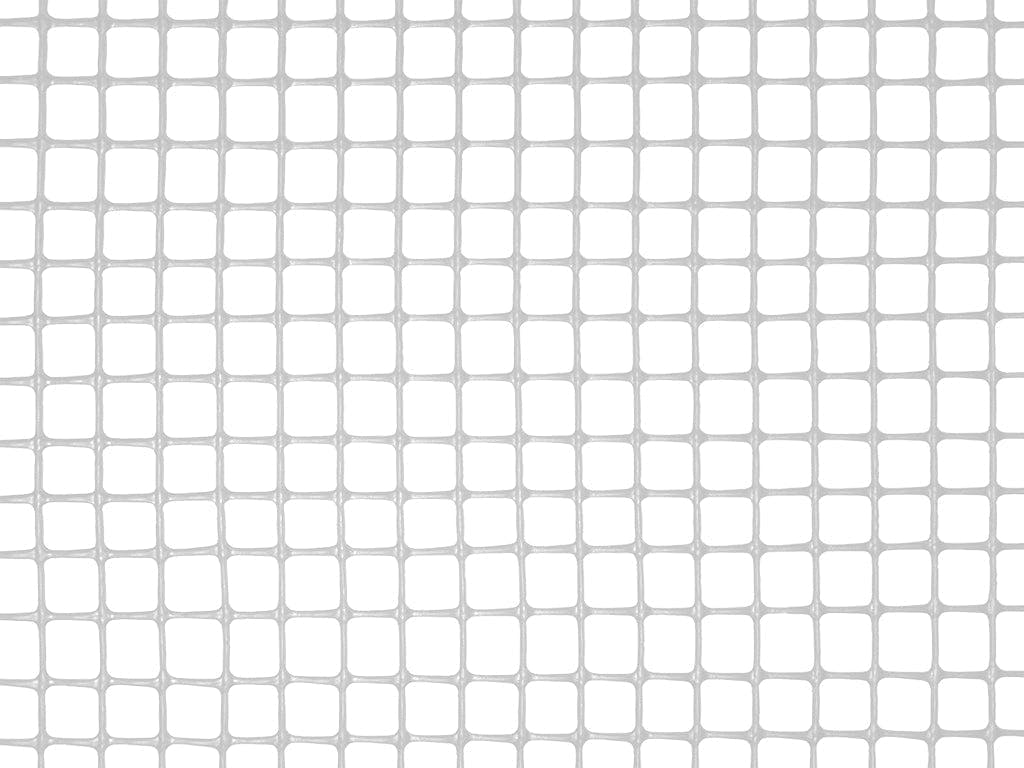 Rete PVC per recinzione giardino leggera Colorado Maglia 5x5mm Bianca ...