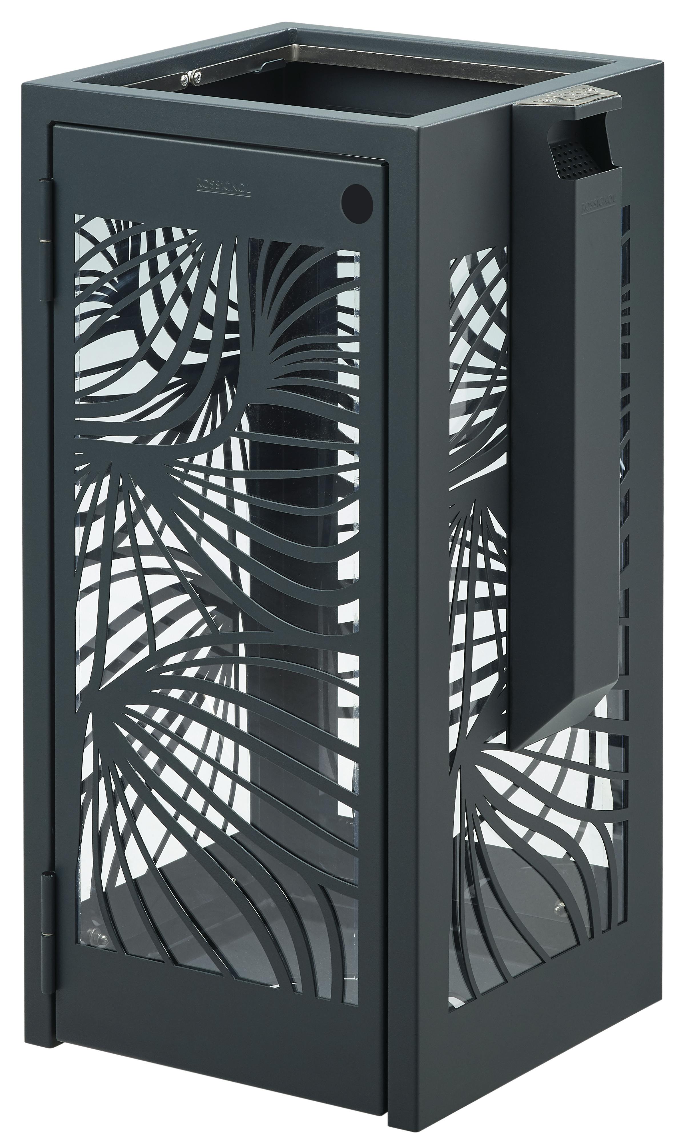 Rossignol - Corbeille 110L antinuisible vigipirate avec cendrier 3L ...