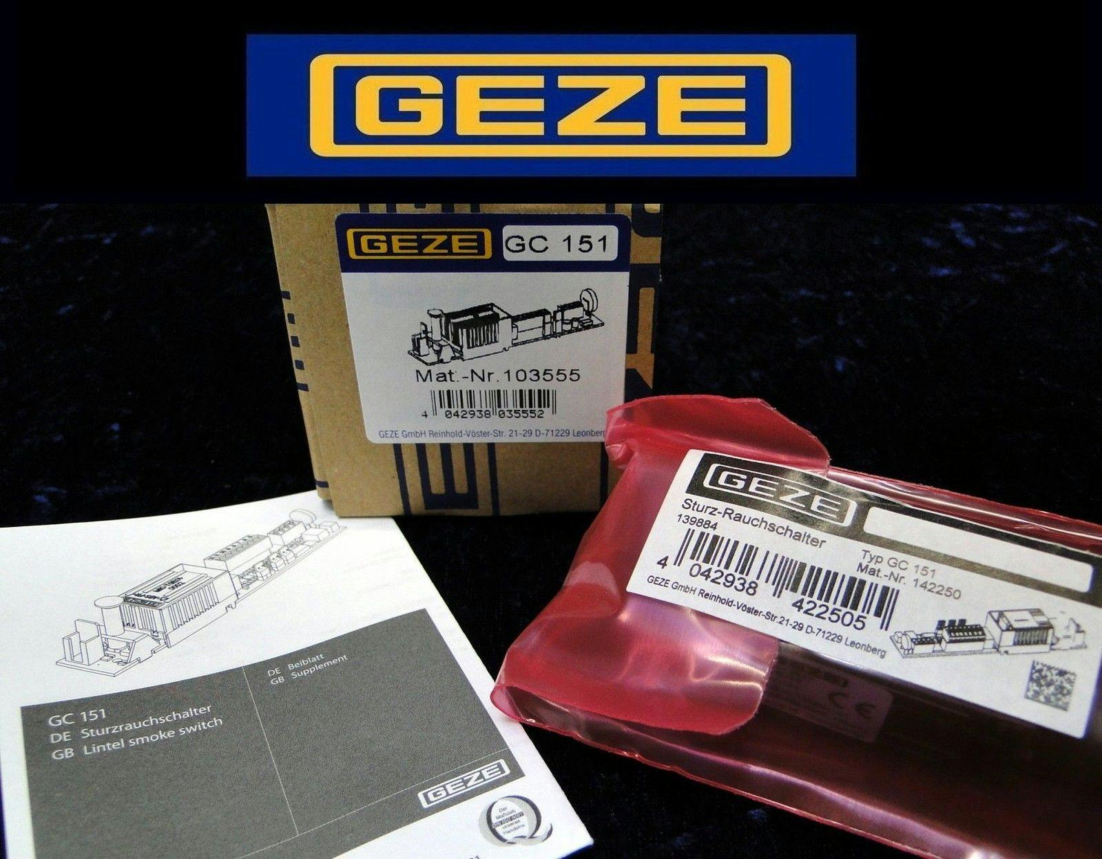 Geze GC 151 Mat. Nr 103555 Raucherkennungsteil | METRO