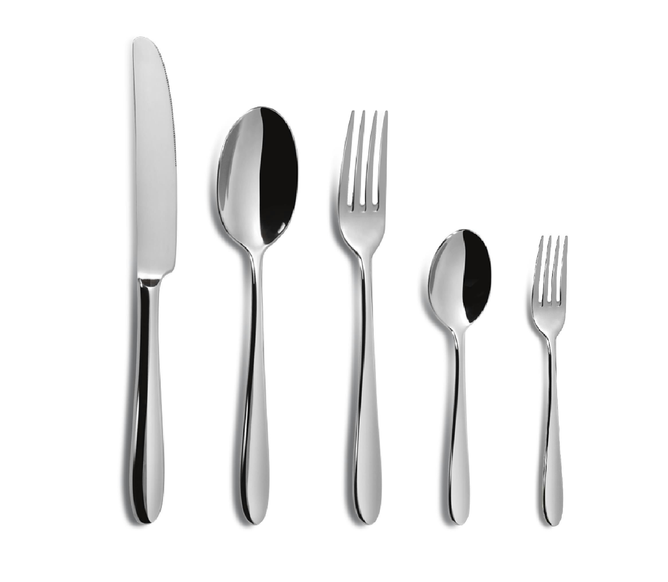 60tlg Tafelbesteck Set für 12 Personen Comas Tulip | METRO Marktplatz