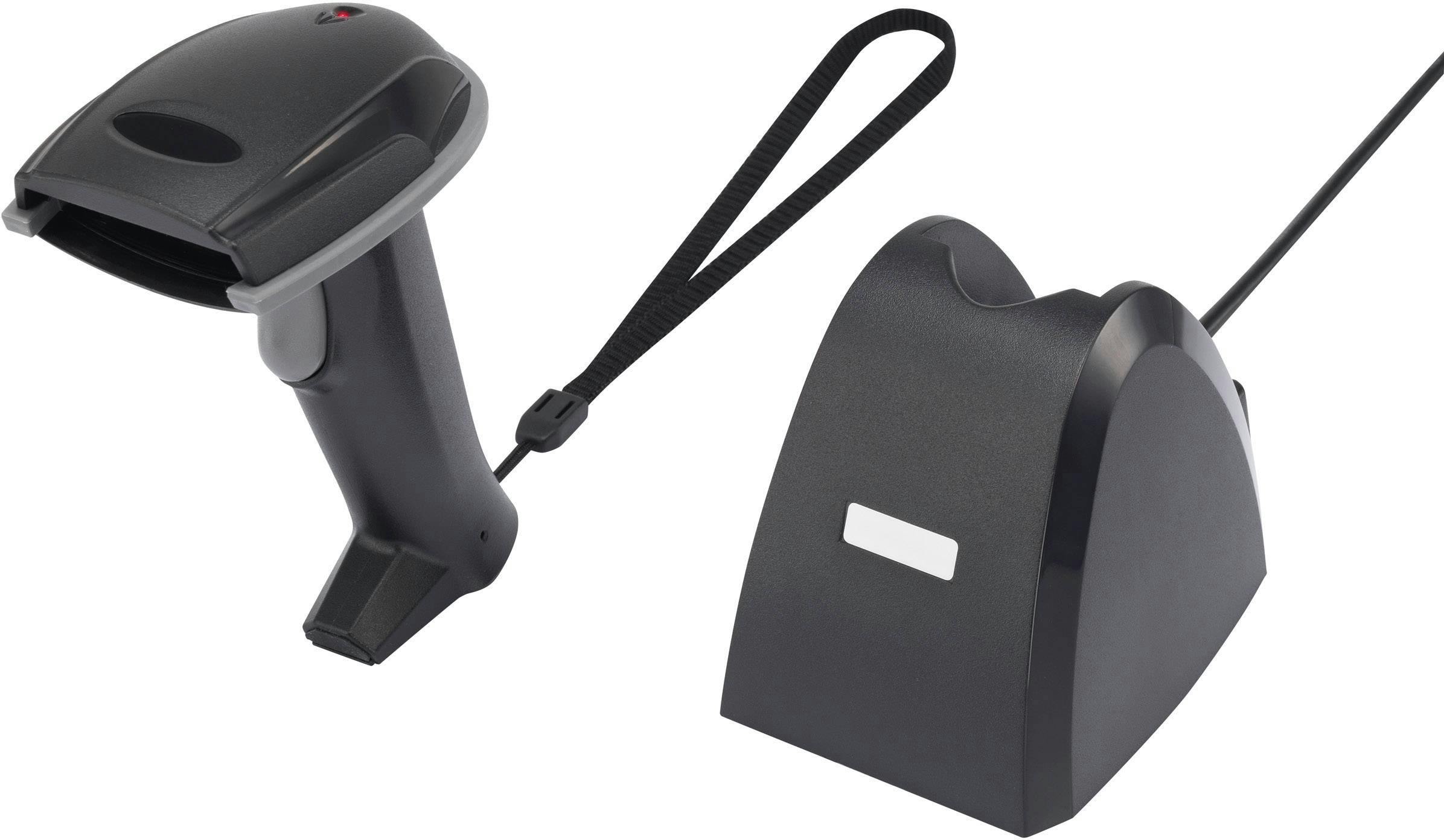 Renkforce iCR6307ABU Barcode-Scanner Funk 1D LED Schwarz Hand-Scanner ...