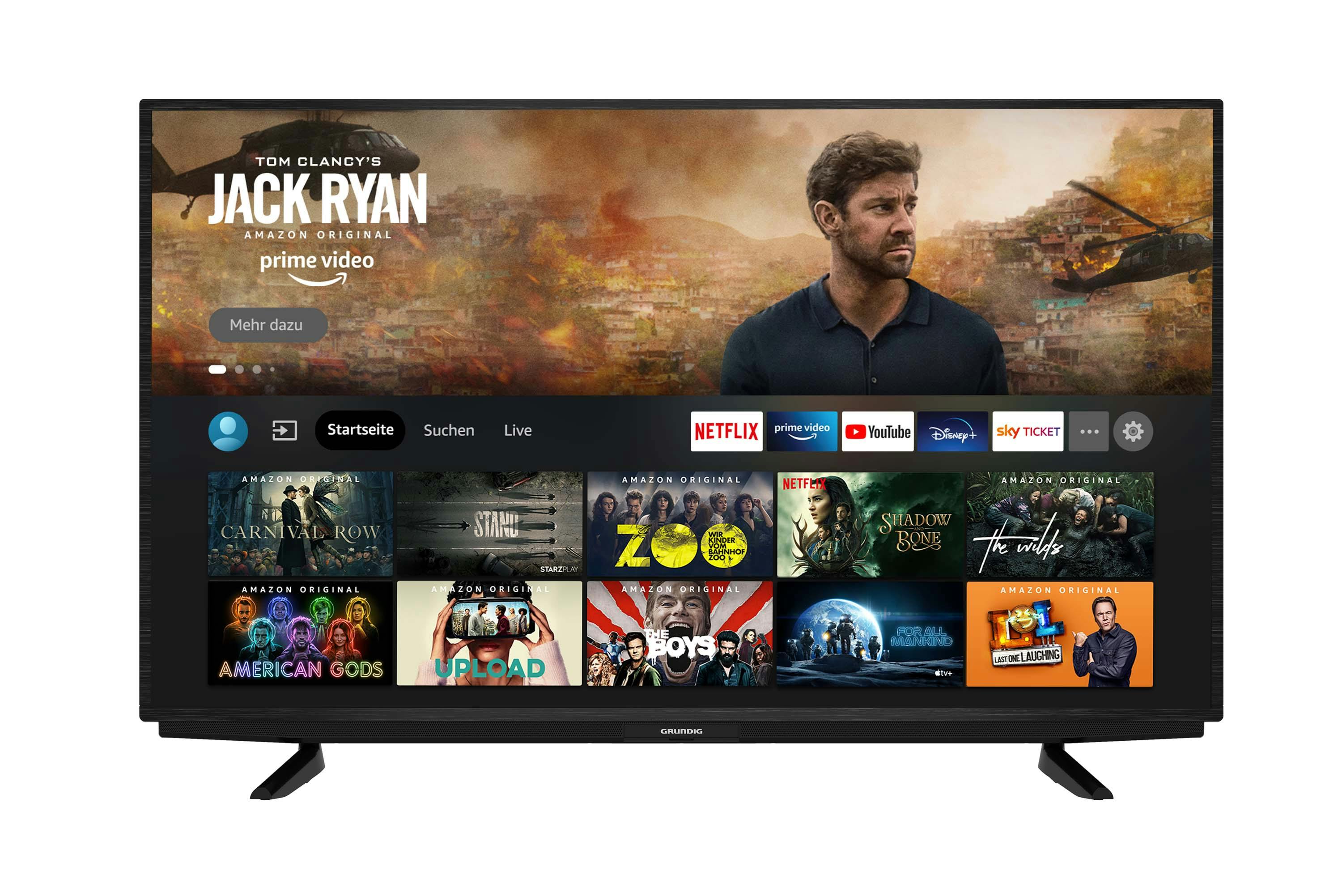 Grundig 55 VLX 7007 LDL - Fire TV Edition, 55" / 139 cm 4K UHD Smart-TV ...