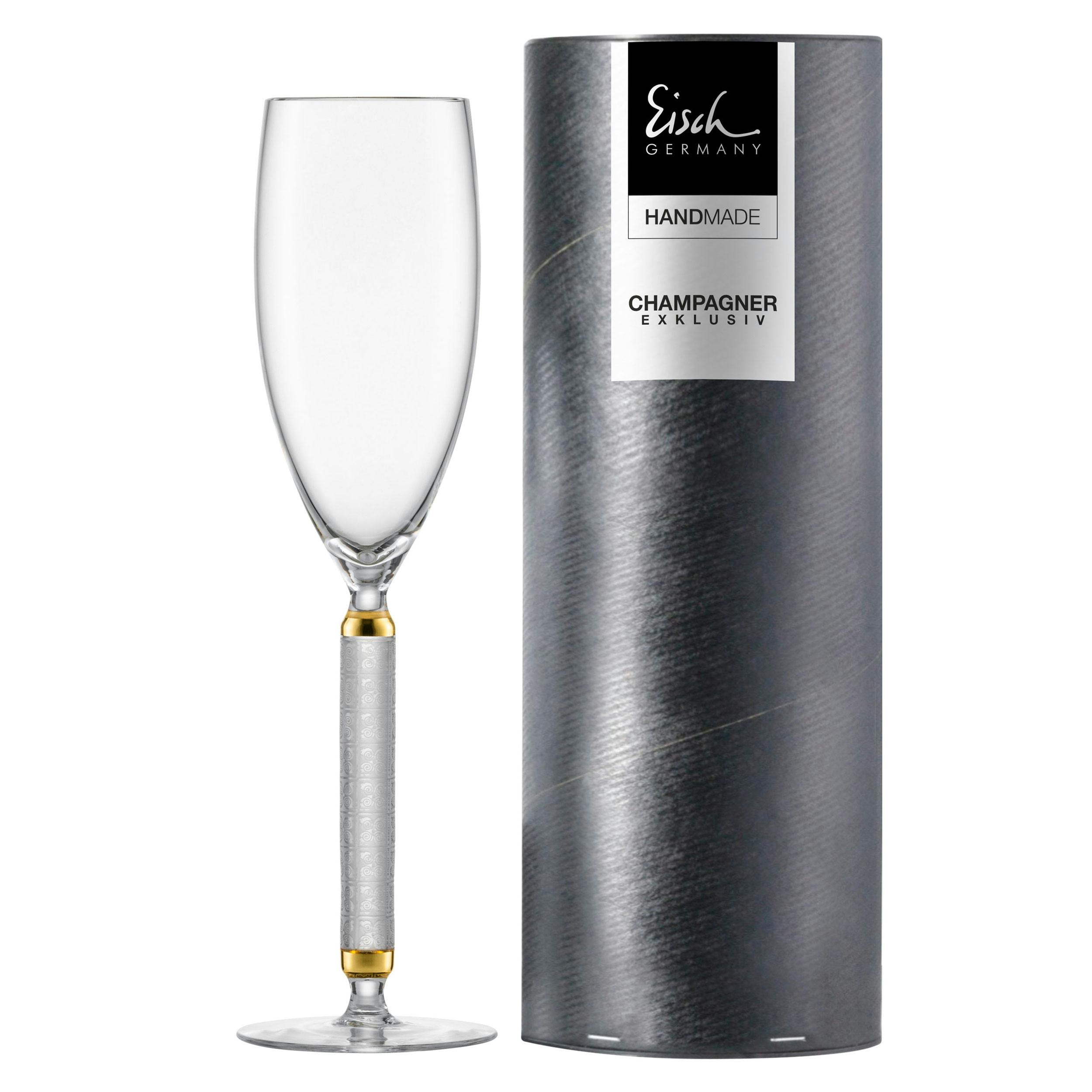 Eisch Champagnerglas Matt Gold Champagner Exklusiv 300 ml | METRO ...
