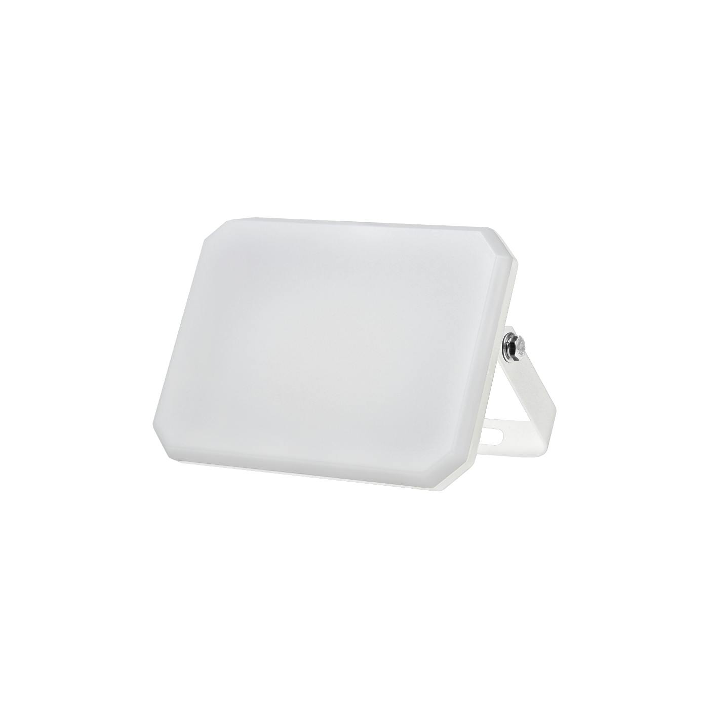 Witte LED-projector Buitenspot 230V 20W 4000K Cover Milky 2000lm ...