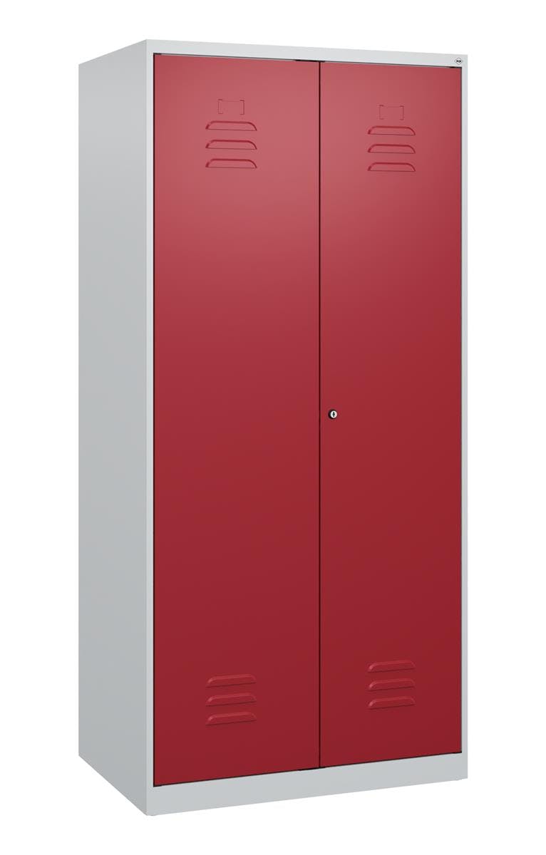 C+P PSA Doppel-Spind Classic PLUS, 2 Abteile, 1700x800x500mm, 7035/3003 ...