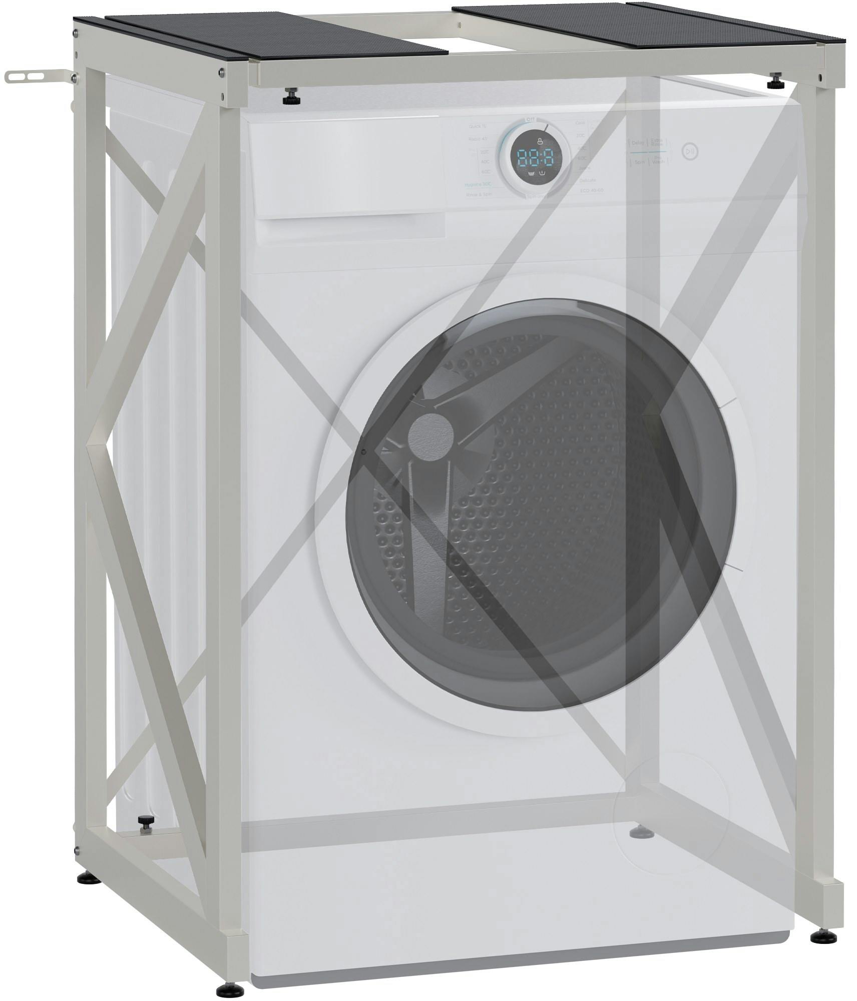 Estante para lavadora Caleb Blanco | Makro