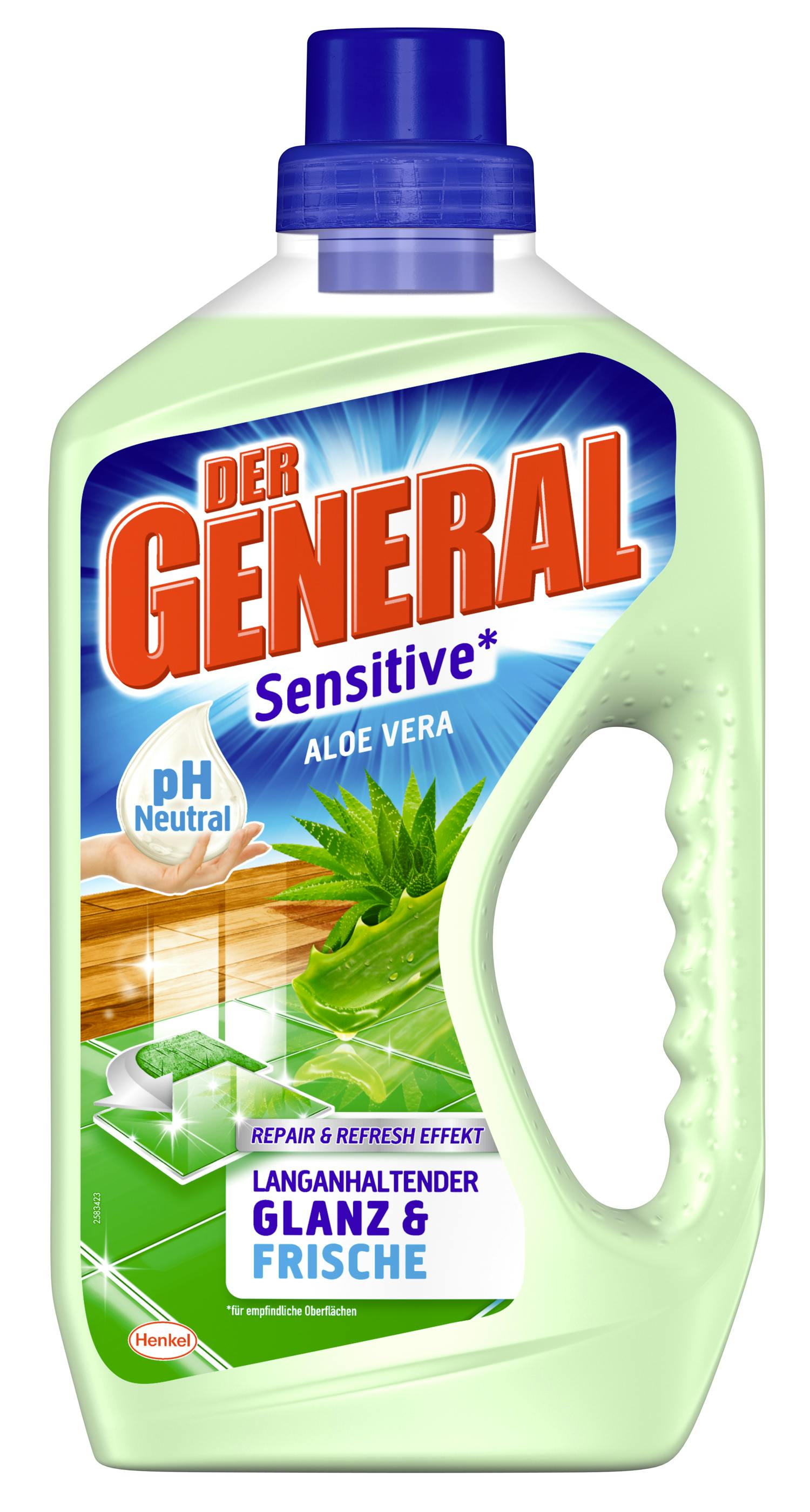 Der General Aloe Vera 8er Pack Allzweckreiniger pH-neutral 750 ml ...
