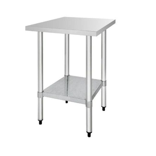 Table Inox Professionnelle Sans Rebords - Gamme 600 - Vogue - l- L150 ...